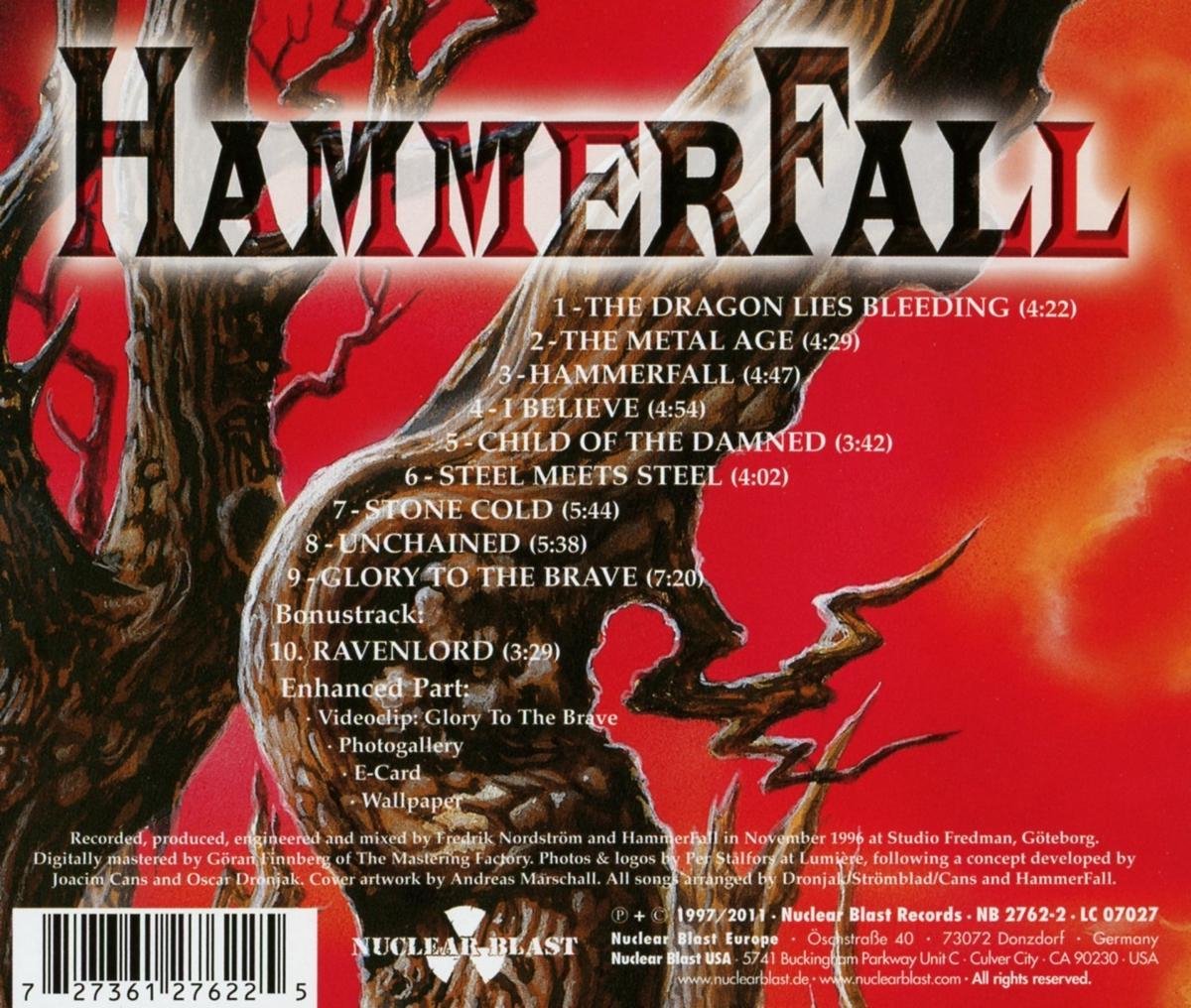 Glory To The Brave, Hammerfall | CD (album) | Muziek | bol.com