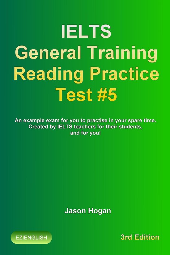 IELTS General Training Reading Practice Tests 5 - IELTS General ...