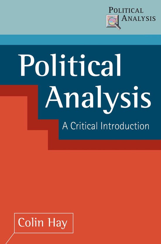 Political Analysis - Political Analysis (ebook), Colin Hay | 9780230629110 | Boeken | bol