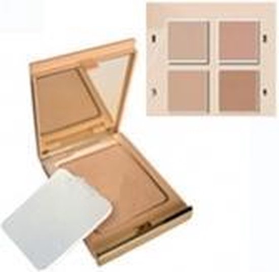 Coverderm - Compact Powder waterproof - 1 Normal skin | bol
