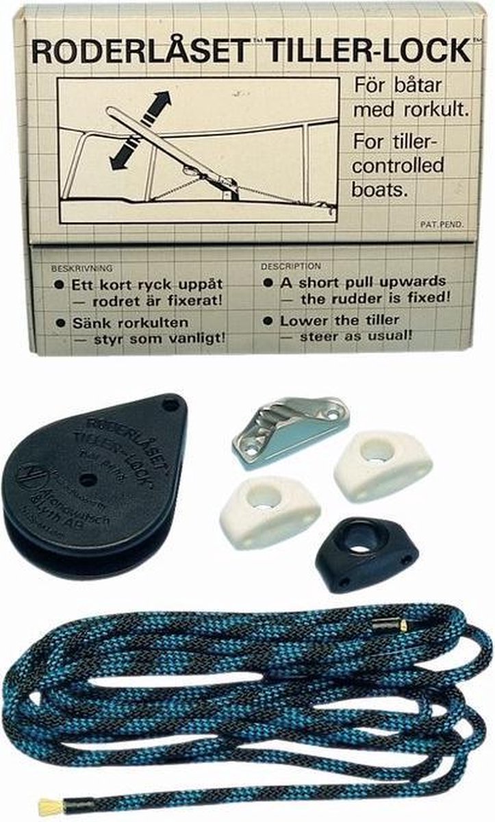 Tiller-Lock Helmstok "vastzet" Systeem | bol