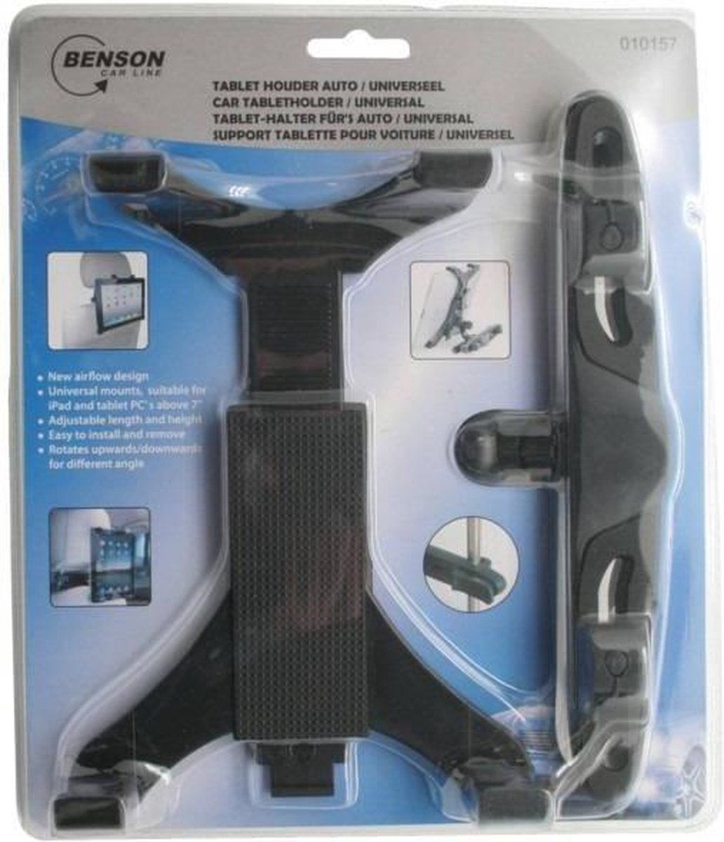 Benson tablet houder voor in de auto | bol.com