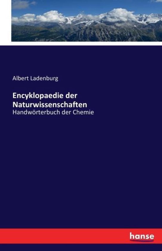 Encyklopaedie der Naturwissenschaften | 9783741162060 | Albert ...