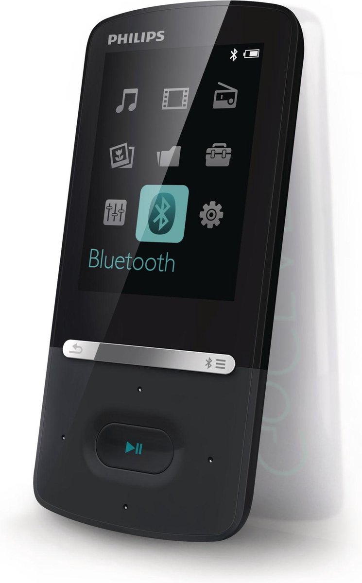 bol.com | Philips GoGear Azure - MP4 speler - 4 GB - Zwart
