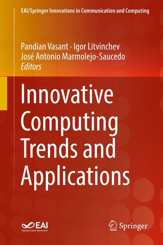 Eai Springer Innovations In Communication And Computing Innovative Computing Trends