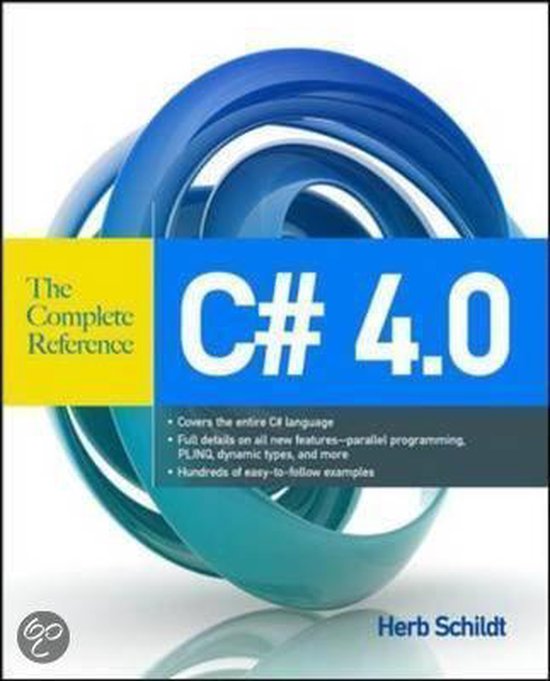 C# 4.0 the Complete Reference (ebook), Herbert Schildt | 2370002771504 ...