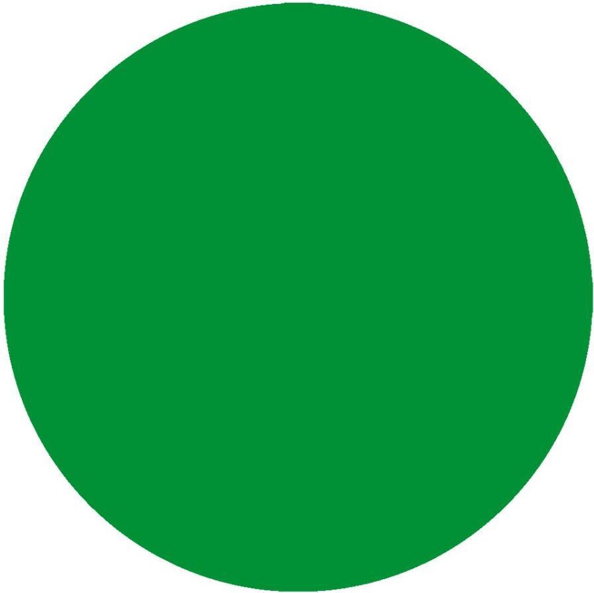 Vloerstickers rond, 50 stuks Groen | bol.com