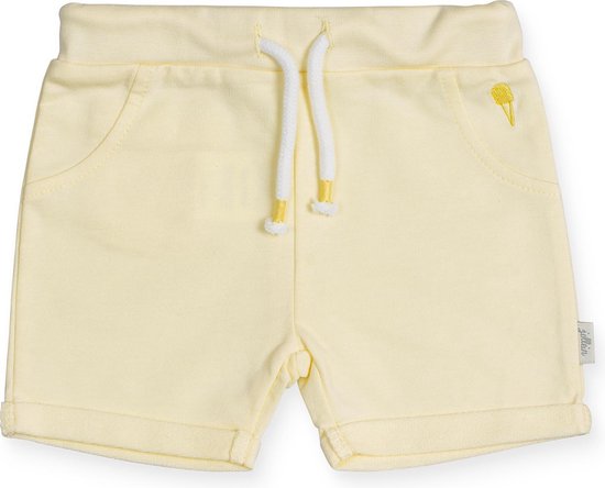 Jollein Unisex short Woohoo Yellow Maat 74/80 | bol.com