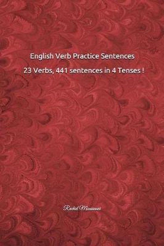 English Verb Practice Sentences | 9781717837158 | Rachid Moussaoui ...