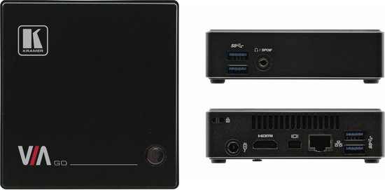 Kramer VIA GO - Solution de présentation sans fil - 1x HDMI, 1x Mini DP ...