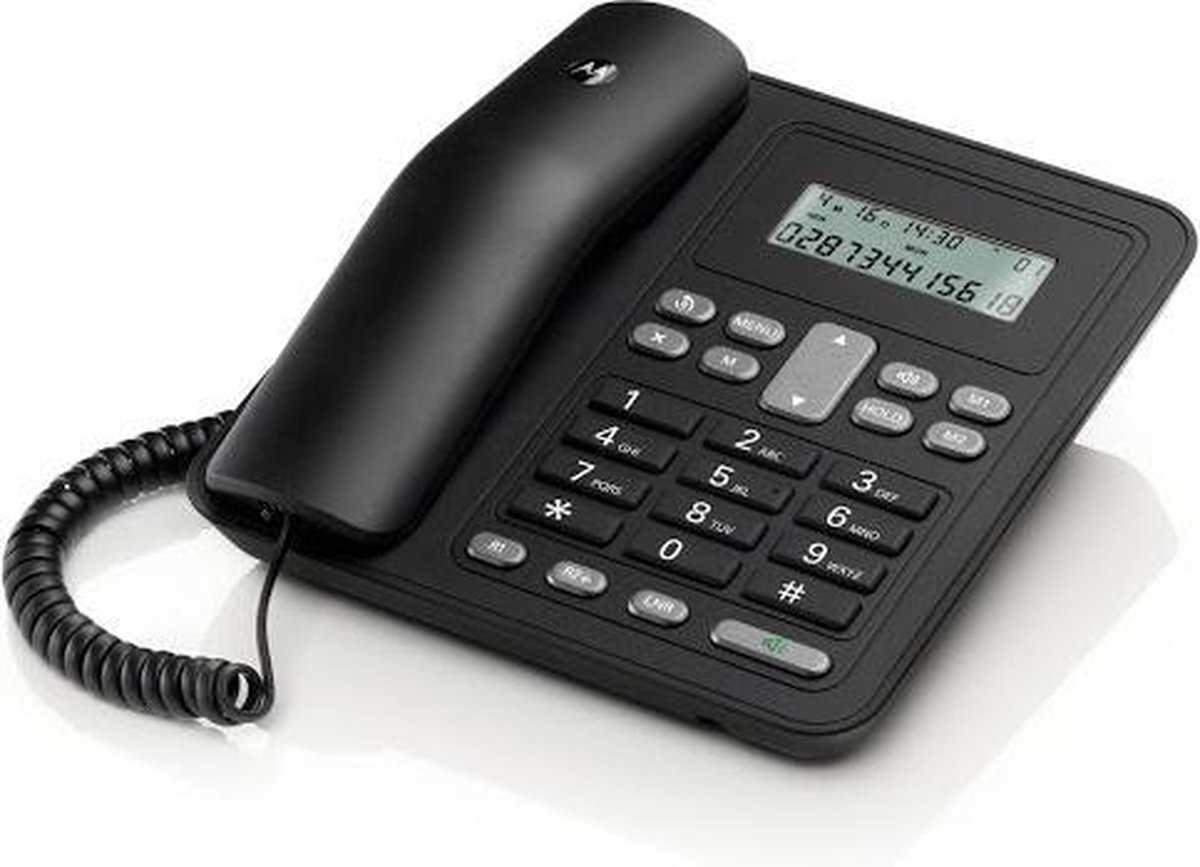 Motorola CT320 - Vaste telefoon - NL - LCD Display - Zwart | bol.com