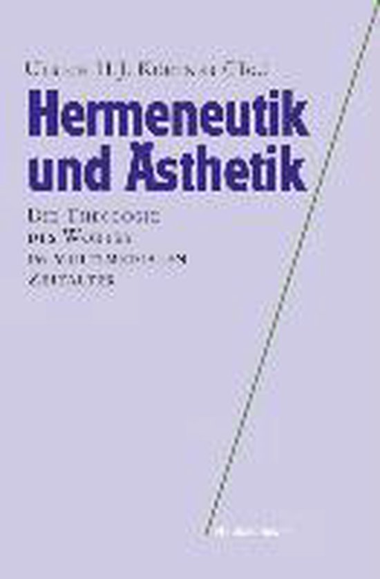 Hermeneutik und Ästhetik | 9783788718466 | Boeken | bol.com