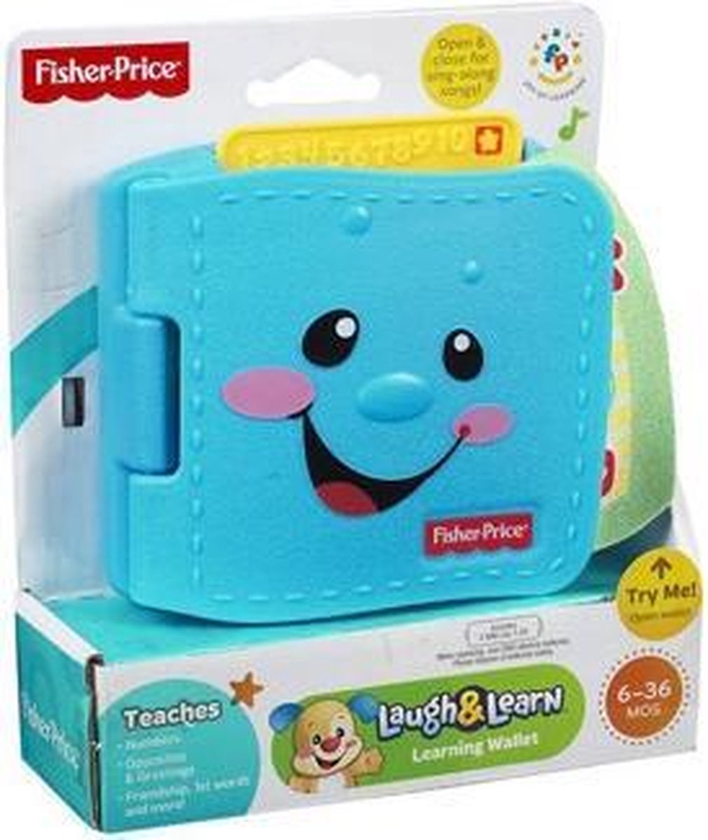 Fisher-Price Laugh & Learn Learning Wallet | bol.com Fisher-Price Laugh & Learn Learning Wallet | bol.com