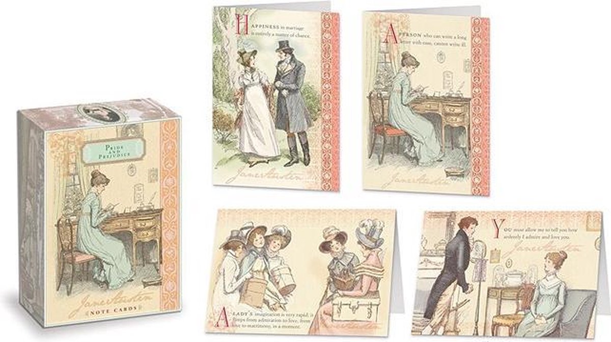 Jane Austen Note Cards | bol.com