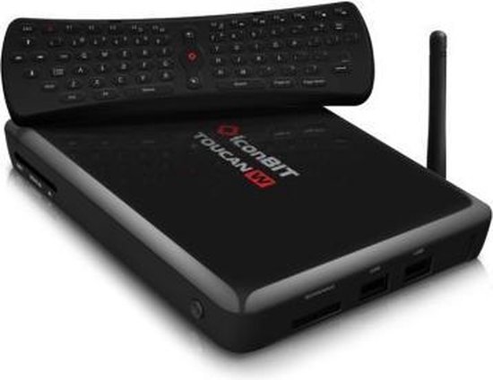 IconBIT Toucan W Box Media Player - Zwart | bol.com