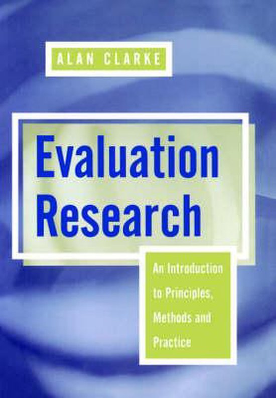 Evaluation Research | 9780761950950 | Ruth Dawson | Boeken | bol