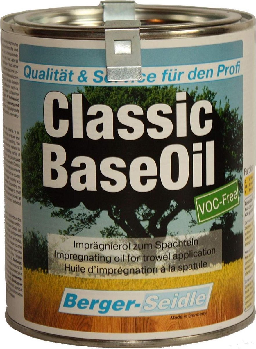 Berger-Seidle Classic Base Oil – Kleur Reinweiss – 1L | bol.com