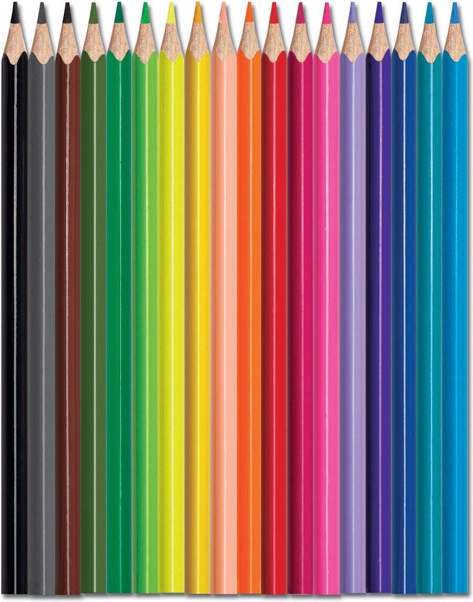 6x Maped Crayon Aquarelle Color'Peps Aqua 18 crayons | bol.com