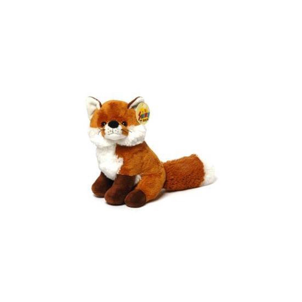 Pluche vos knuffel zittend 20 cm | bol.com