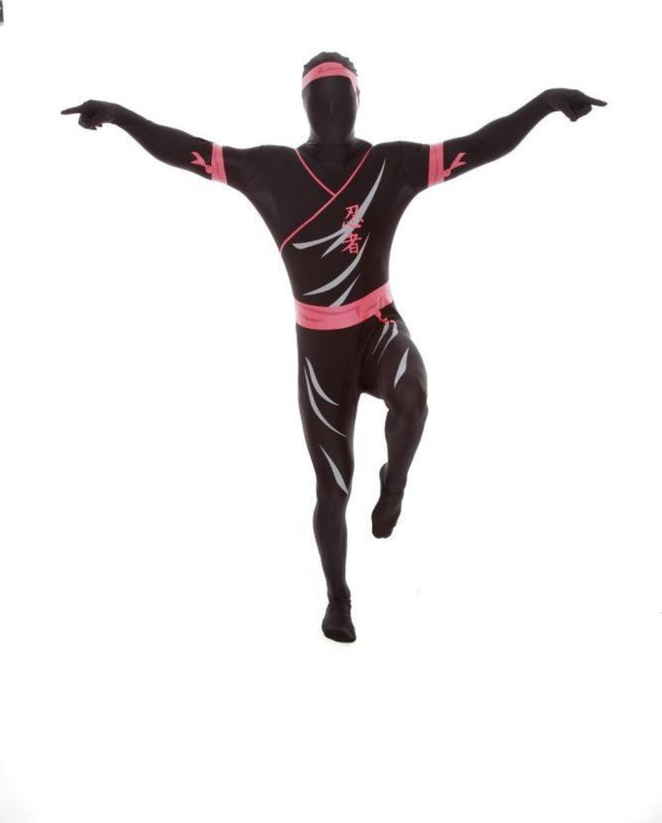 Morphsuits™ Ninja Morphsuit - SecondSkin - Verkleedkleding - 176/184 cm ...