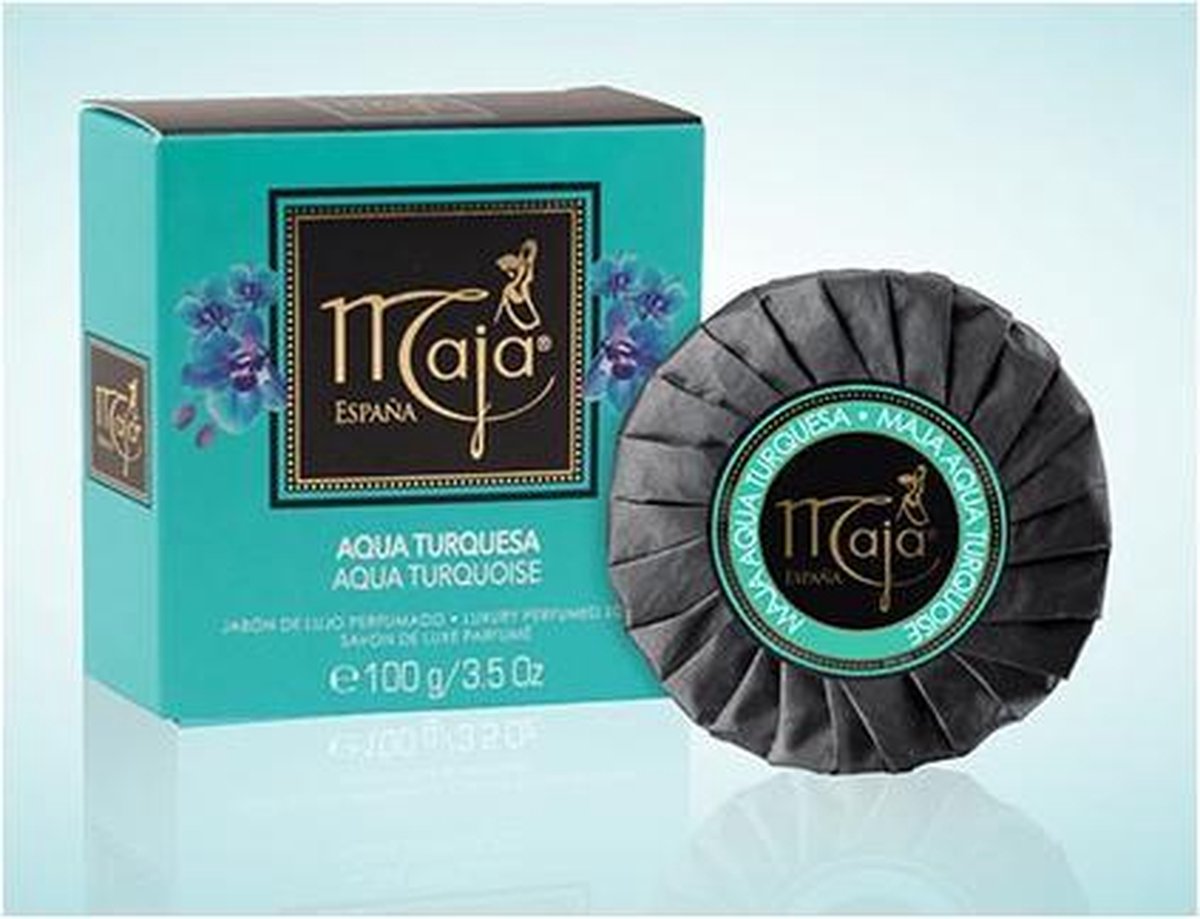 Maja Aqua Turquoise Perfumed Soap 100 gram M | bol.com