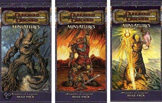 Dungeons & Dragons Miniatures Giants of Legend Huge Pack | bol.com