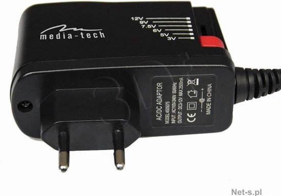 Media-Tech Tablet Universal Power Adaptor | bol