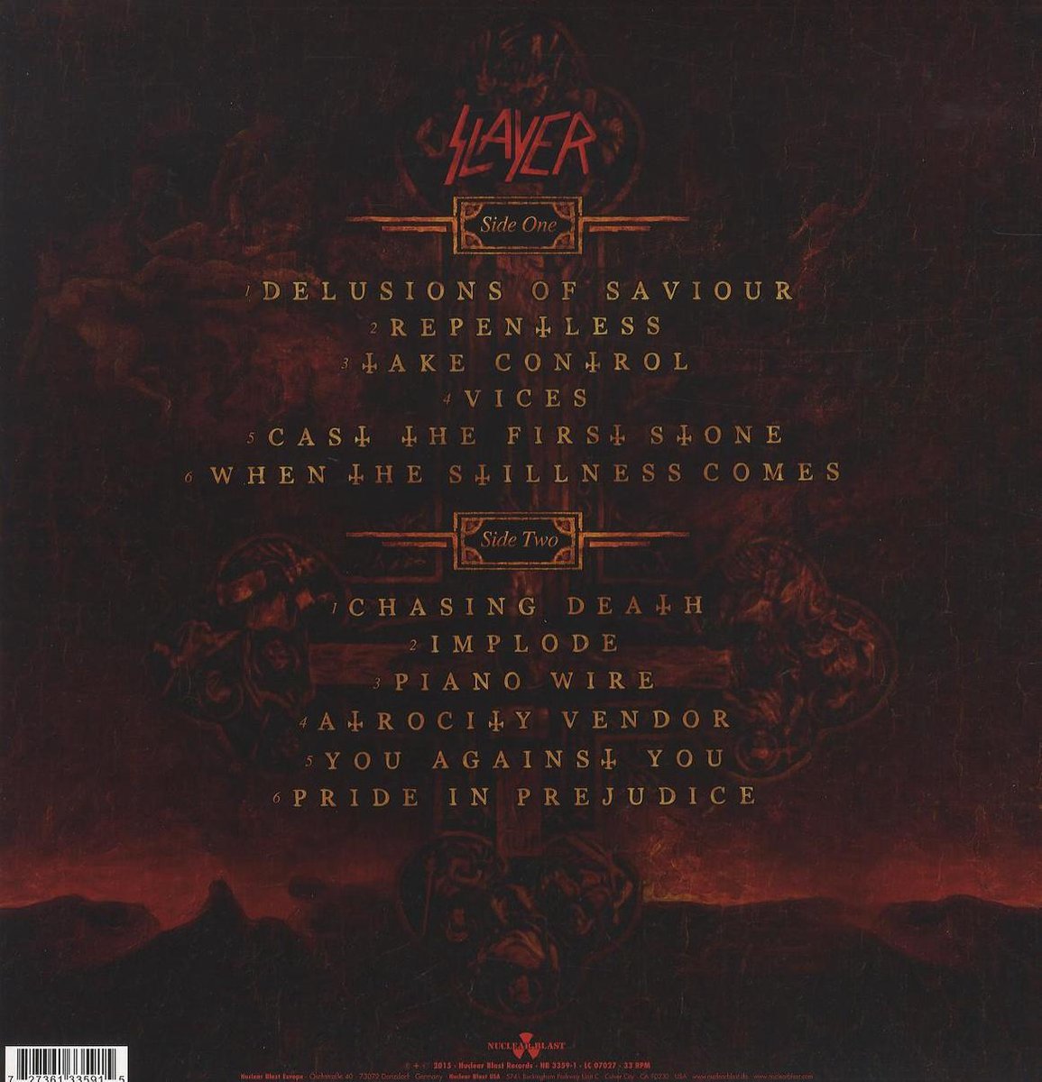 Repentless (LP), Slayer | LP (album) | Muziek | bol.com