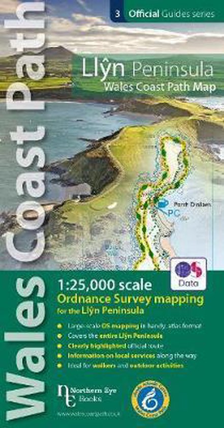 Llyn Peninsula Coast Path Map | 9781908632609 | Boeken | bol.com
