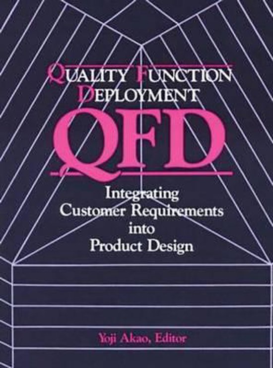 Quality Function Deployment | 9781563273131 | Yoji Akao | Boeken | bol.com