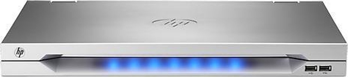 Hewlett Packard Enterprise LCD8500 1U UK Rackmount Console Kit rack ...