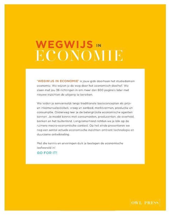 Wegwijs in Economie | 9789089319104 | Koen Schoors | Boeken | bol.com