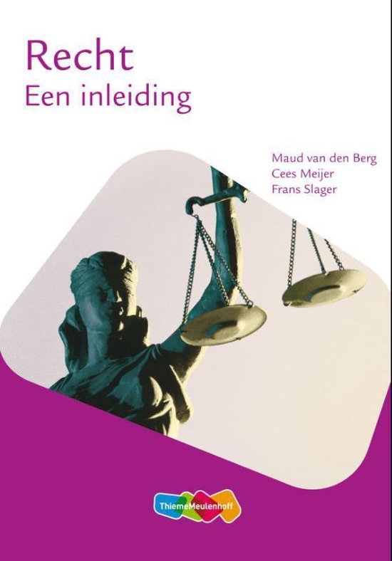 Recht | 9789006978186 | Maud Van Den Berg | Boeken | bol.com