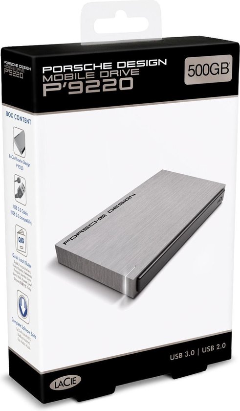 bol.com | LaCie Porsche Design Mobile Drive - Externe harde schijf - 1 ...