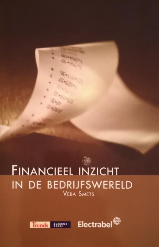 Financieel inzicht in de bedrijfswereld, Vera Smets | 9789054664529 ...