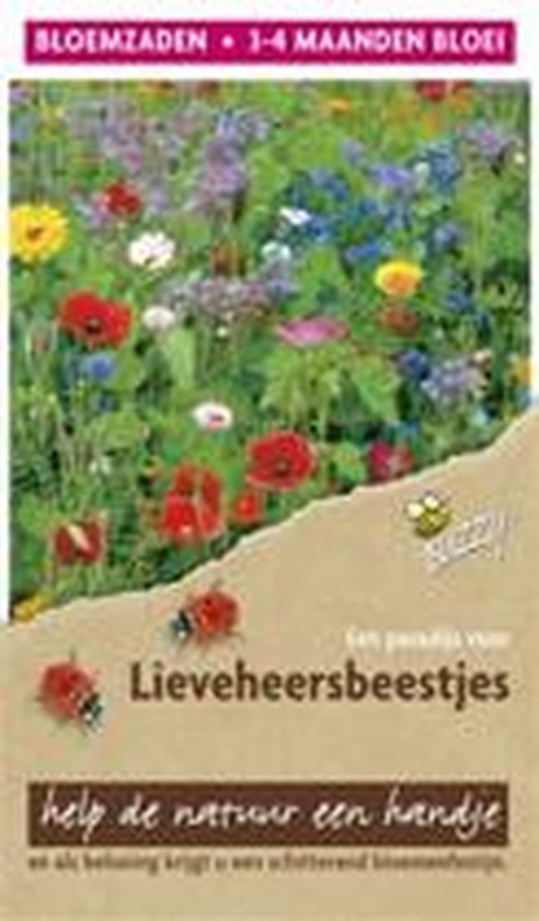 Buzzy® Flower Mix Lieveheersbeestje s 15 m² | bol