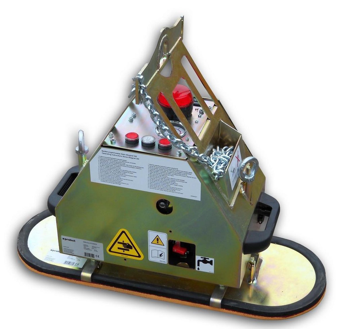 Probst vacuumplaat 400kg (26x5cm) voor SM600 | bol