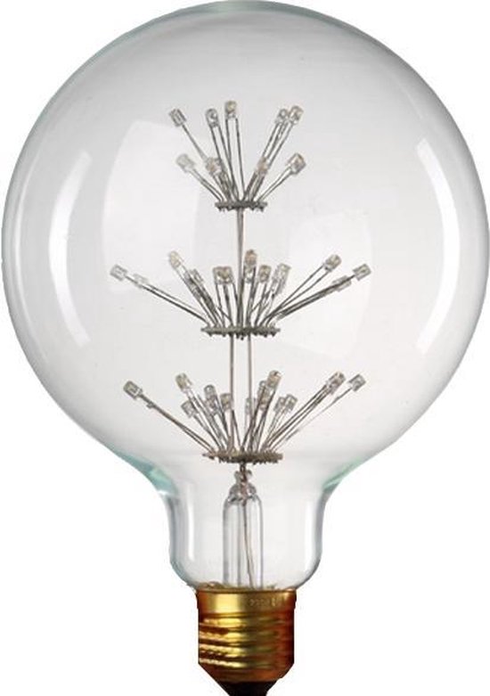 LED Lamp G95 3W Helder 2200K Fireworks | bol.com
