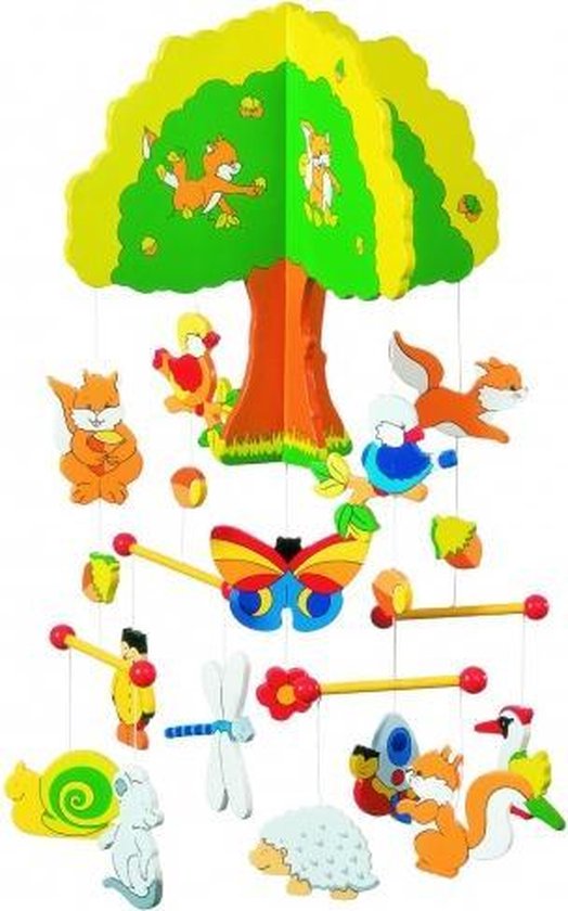 Goki Mobiel boomhut 22,5 x 39 cm | bol