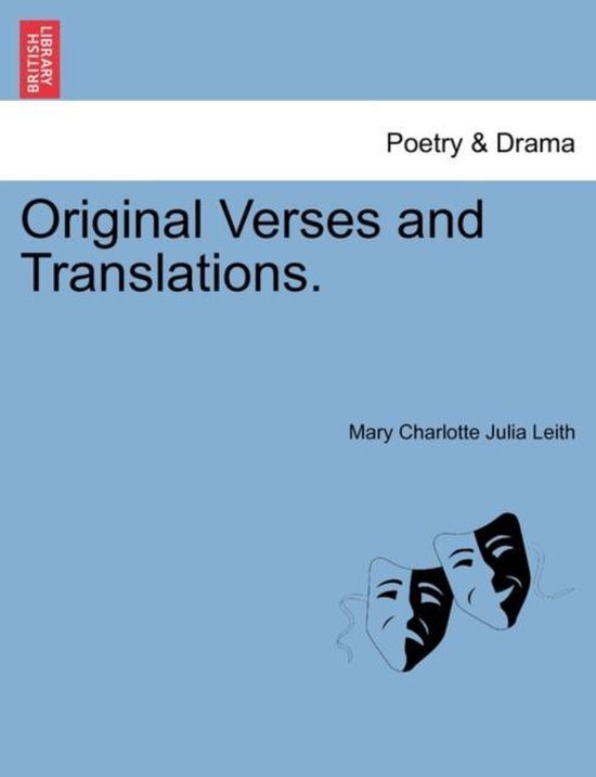 Original Verses and Translations. | 9781241060824 | Mary Charlotte ...