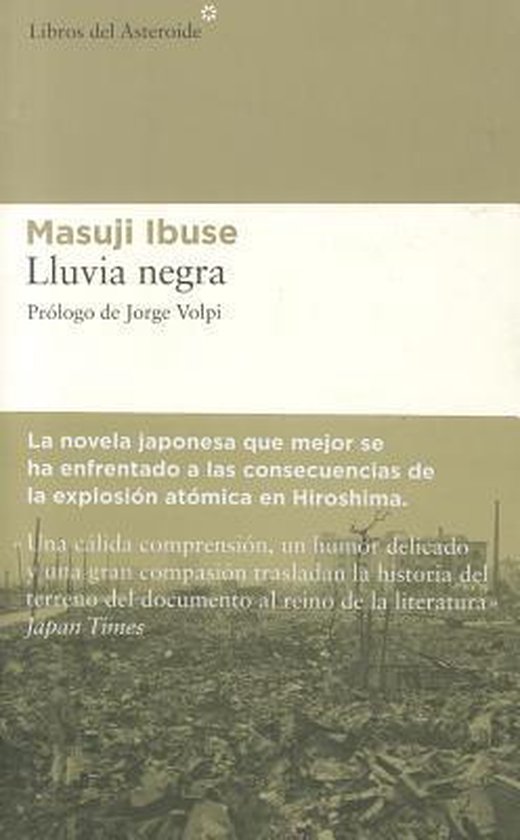 Lluvia negra / Black Rain, Masuji Ibuse | 9788493544836 | Boeken | bol.com