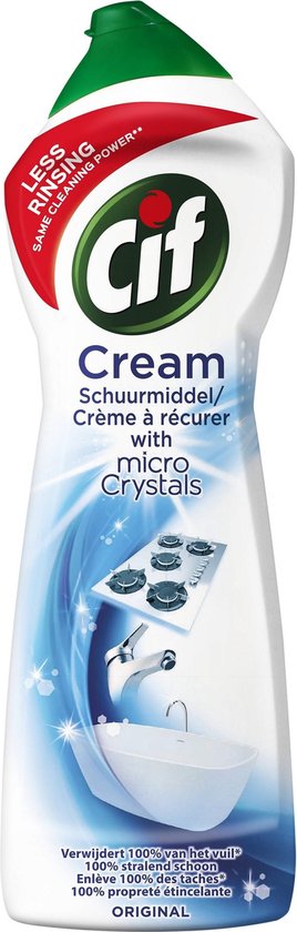 Cif Original Cream Schuurmiddel - 750 ml | bol