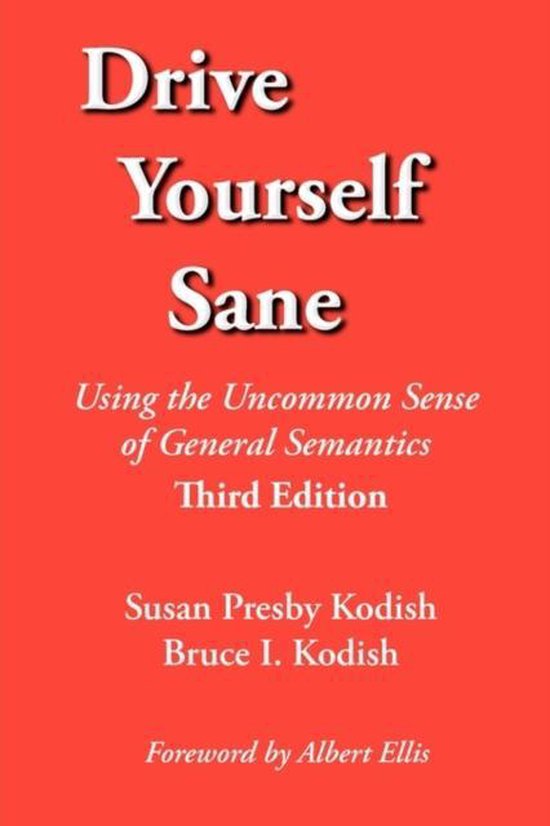 Drive Yourself Sane | 9780970066411 | Susan Presby Kodish | Boeken | bol