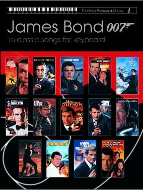 Easy Keyboard Library- Easy Keyboard Library: James Bond 007, Various ...