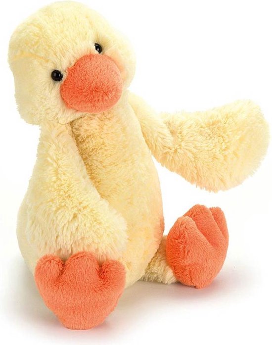 Jellycat knuffeleend Bashful duckling 31 cm. | bol.com