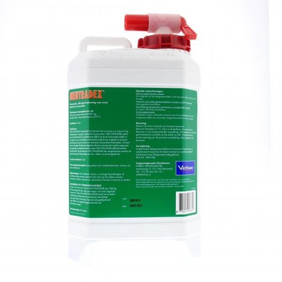 Neutradex Paard Virbac 5 liter | bol.com