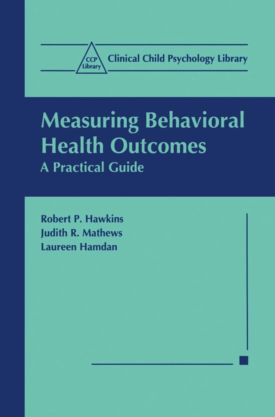 Clinical Child Psychology Library - Measuring Behavioral Health ...