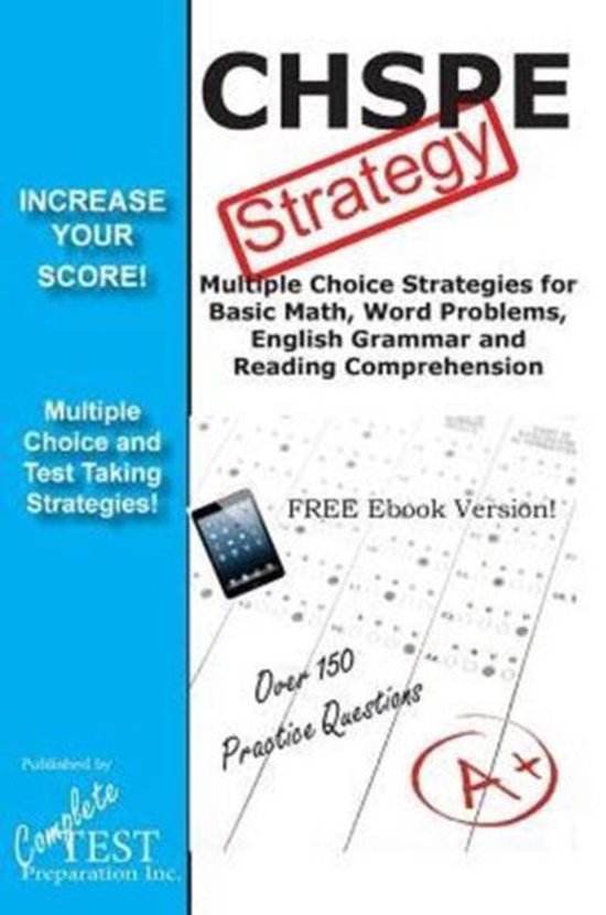 CHSPE Test Strategy! | 9781772450194 | Complete Test Preparation Inc ...