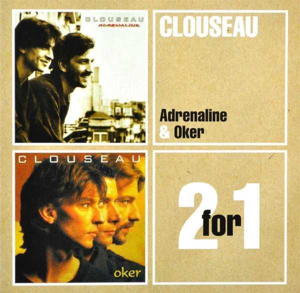 Adrenaline/Oker, Clouseau | CD (album) | Muziek | bol.com