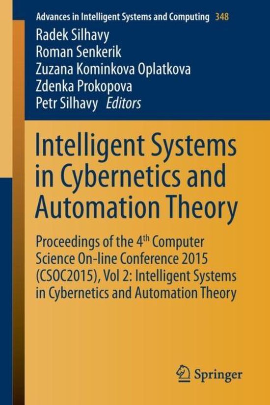 Intelligent Systems in Cybernetics and Automation Theory ...